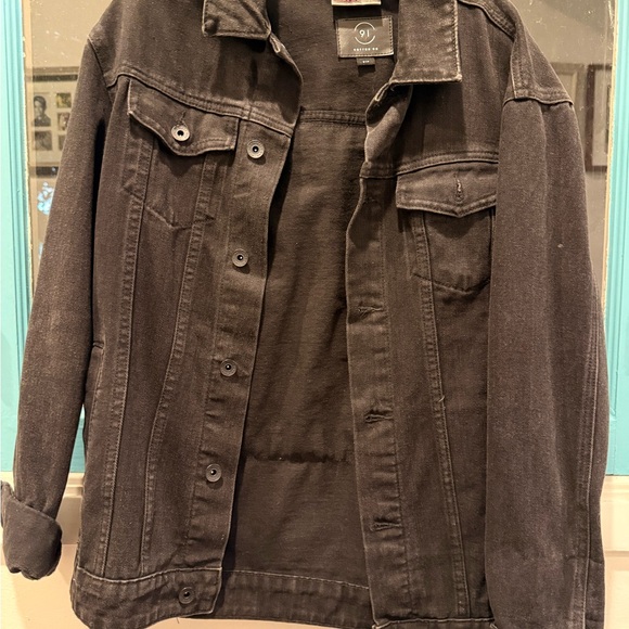 Cotton On | Jackets & Coats | Cotton On Charcoal Denim Jacket | Poshmark